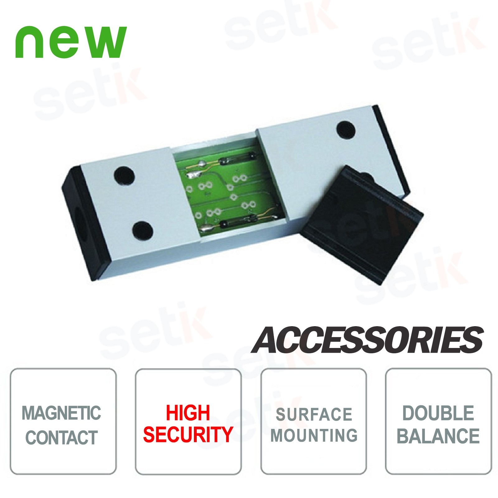 CSA 1003-M - High Security Contact with Window - Setik.biz