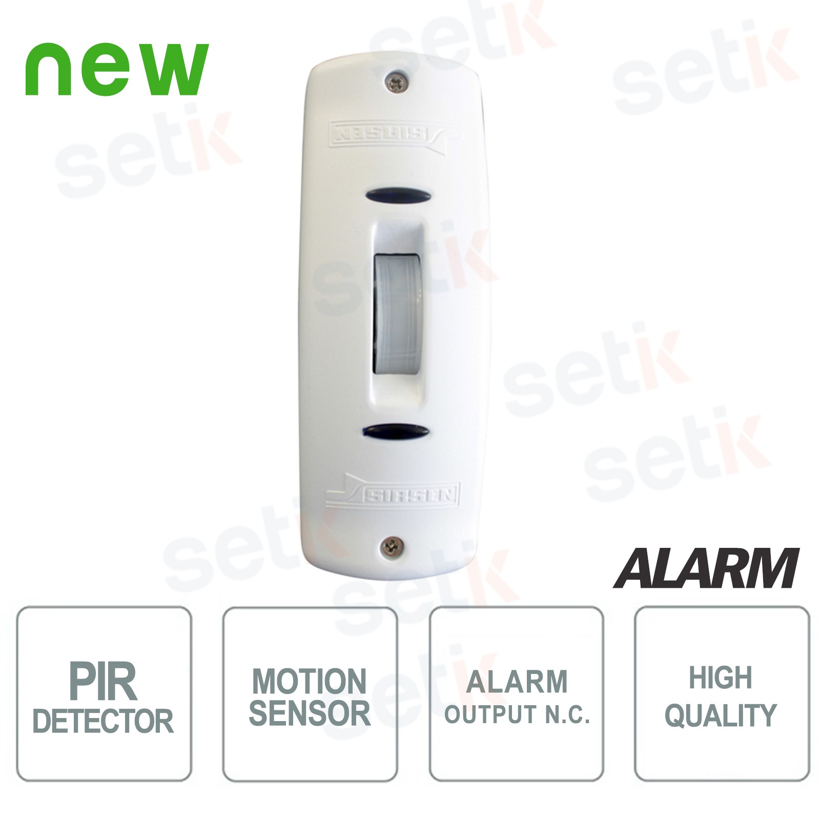 GRD PYRO - PASSIVE INFRARED MOTION SENSOR/DETECTOR - Setik.biz