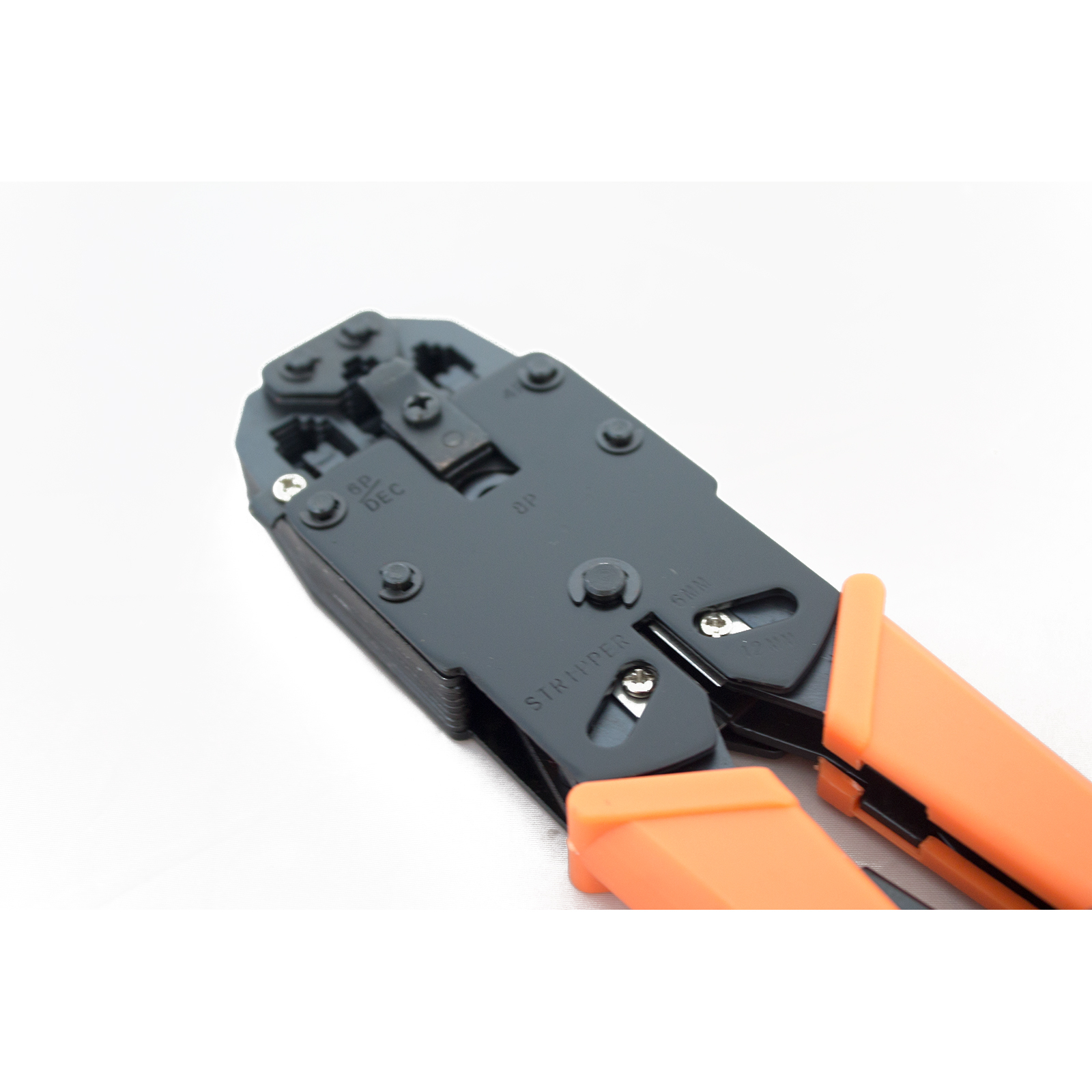 NETCRIMP - Pinza a Crimpare RJ45 6 / 8 Connettori Multifunzione - SETIK ...