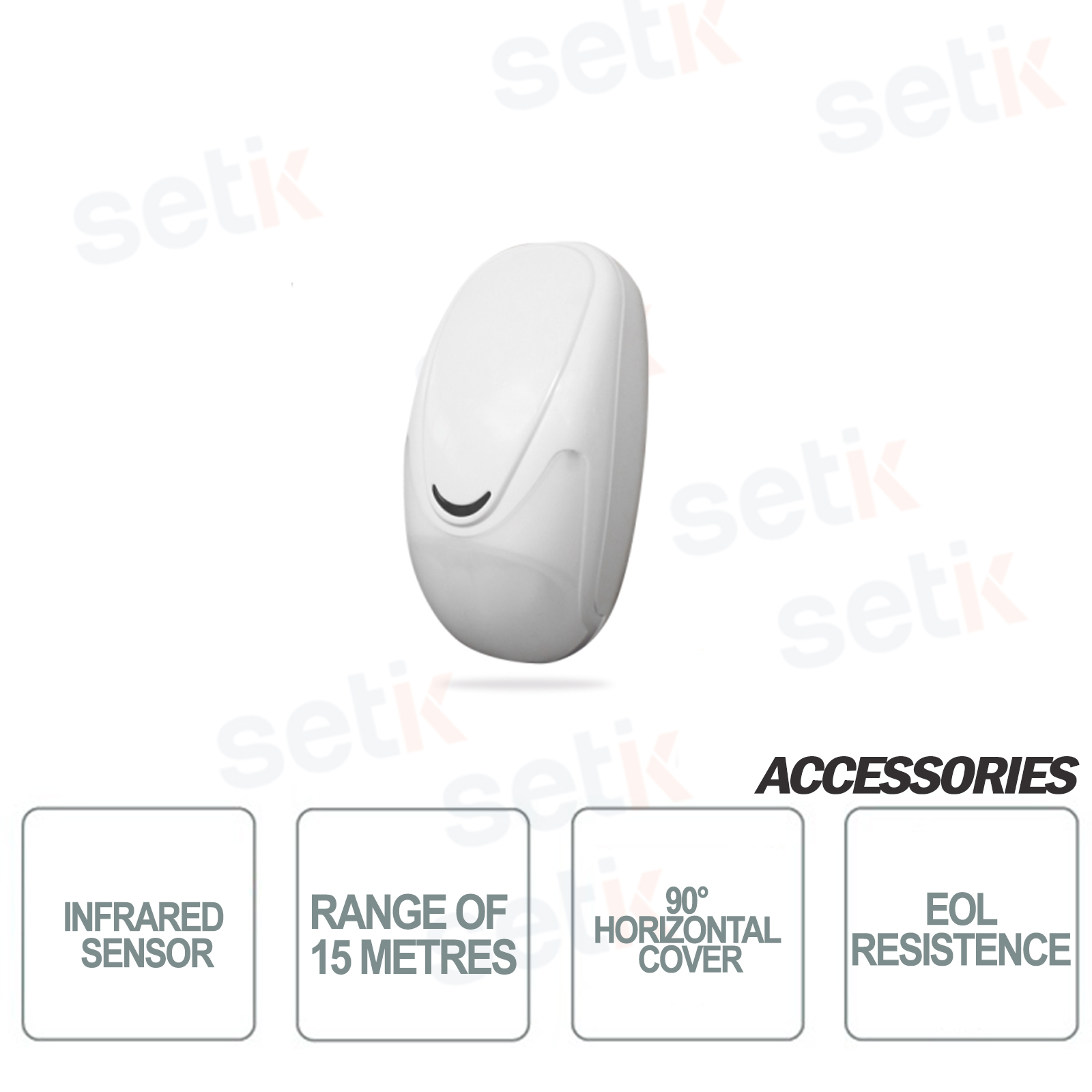 SMILE 20 - Alarm Sensor with AMC EOL Resistors - Setik.biz