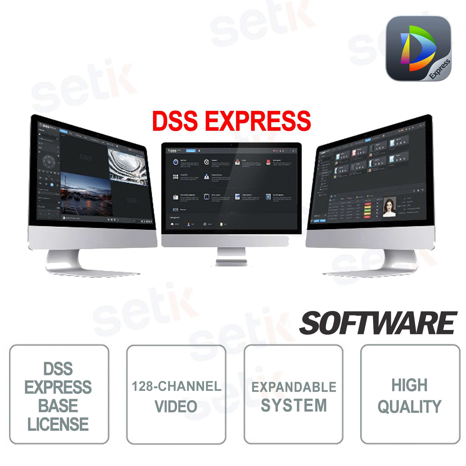 DSS-EXPRESS-BASE - Licence DSS Express Dahua VMS - Setik.biz
