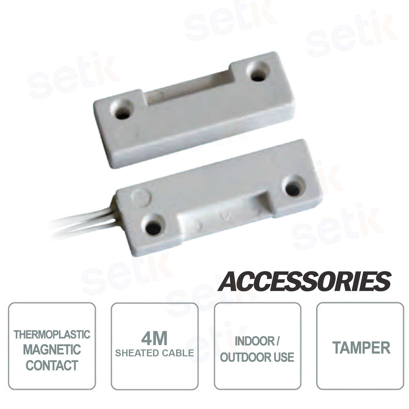 CSA 403-TF-4 - Contact CSA for outdoor 4m wire - Setik.biz