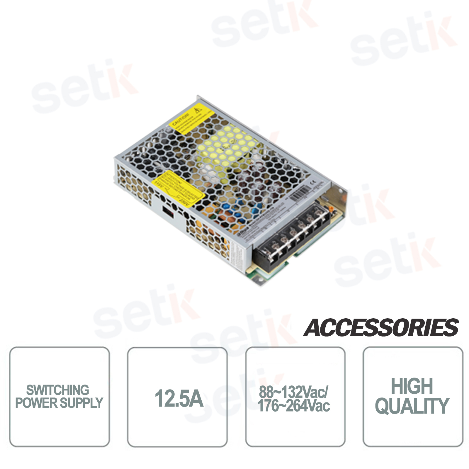 PFM320S-150 - Switching Power Supply 12.5A - Dahua - Setik.biz