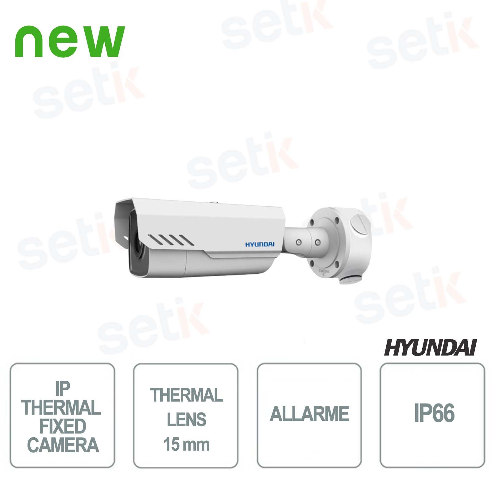 HYU-441 - Hyundai - Fixed Thermal IP Camera with Integrated GPU - Setik.biz