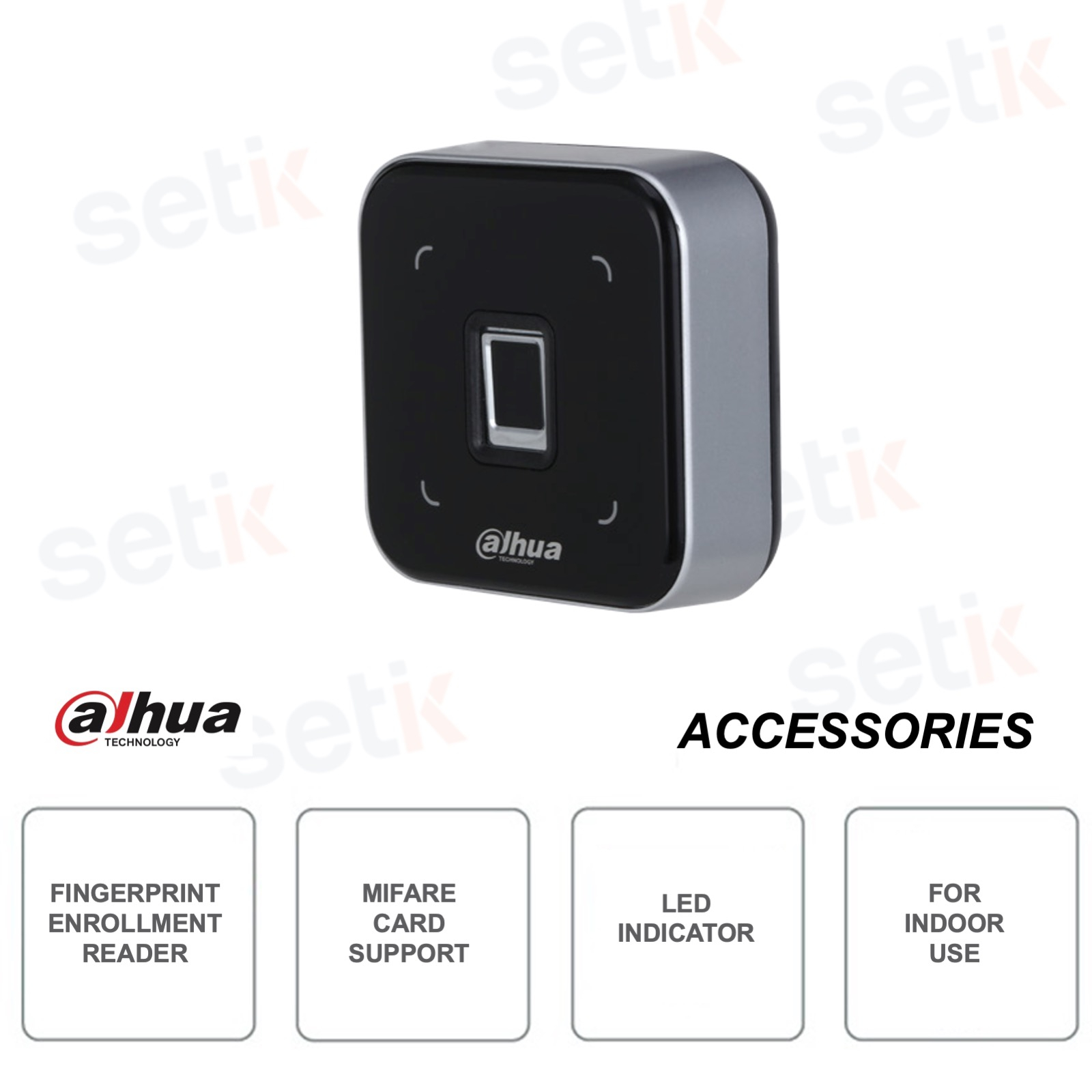 ASM101A - Dahua - ASM101A - Lettore di impronte digitali con supporto ...