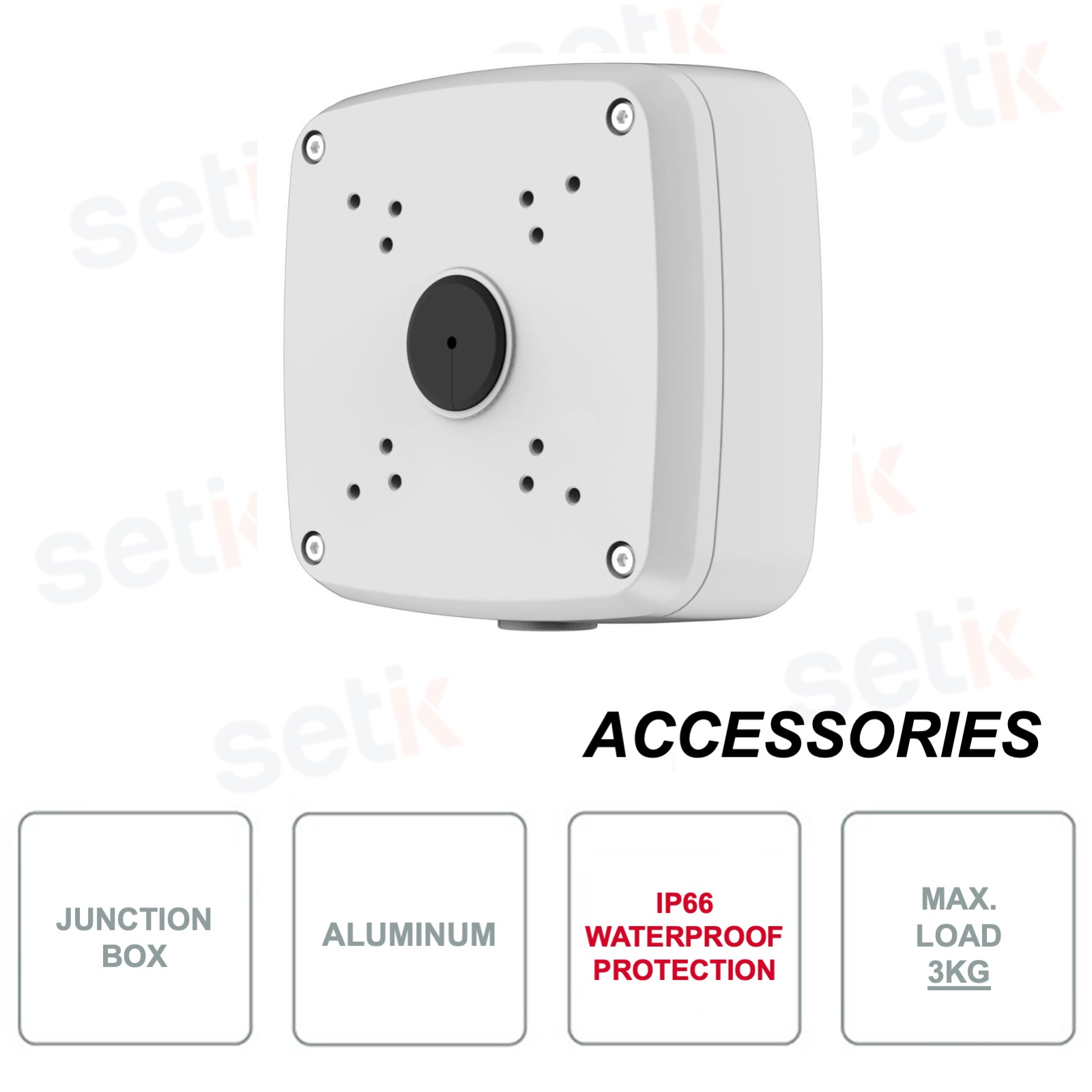 PFA121-V2 - Watertight aluminum junction box with IP66 protection - V2 ...