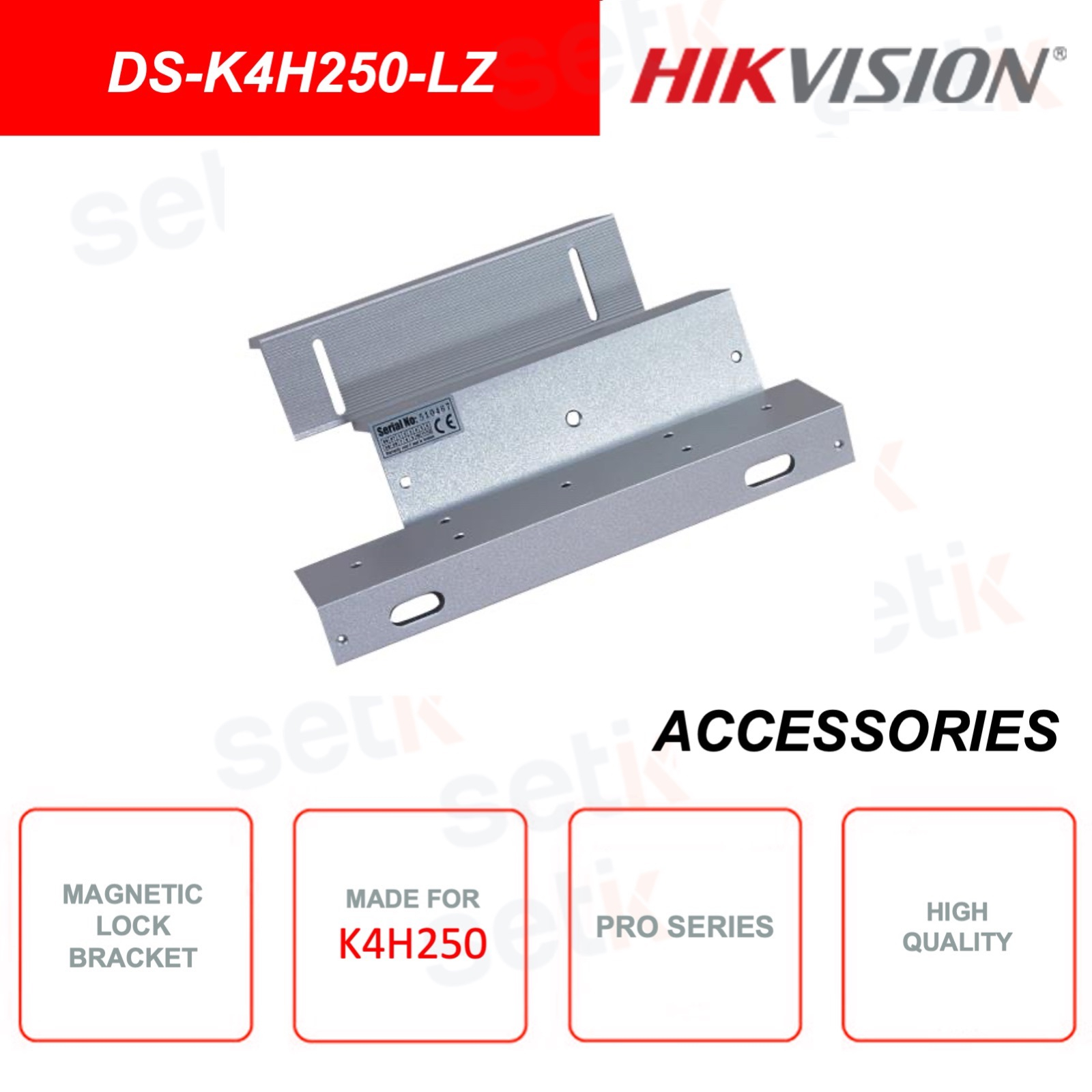 DS-K4H250-LZ - Mounting Bracket - For DS-K4H250S and DS-K4H250D ...
