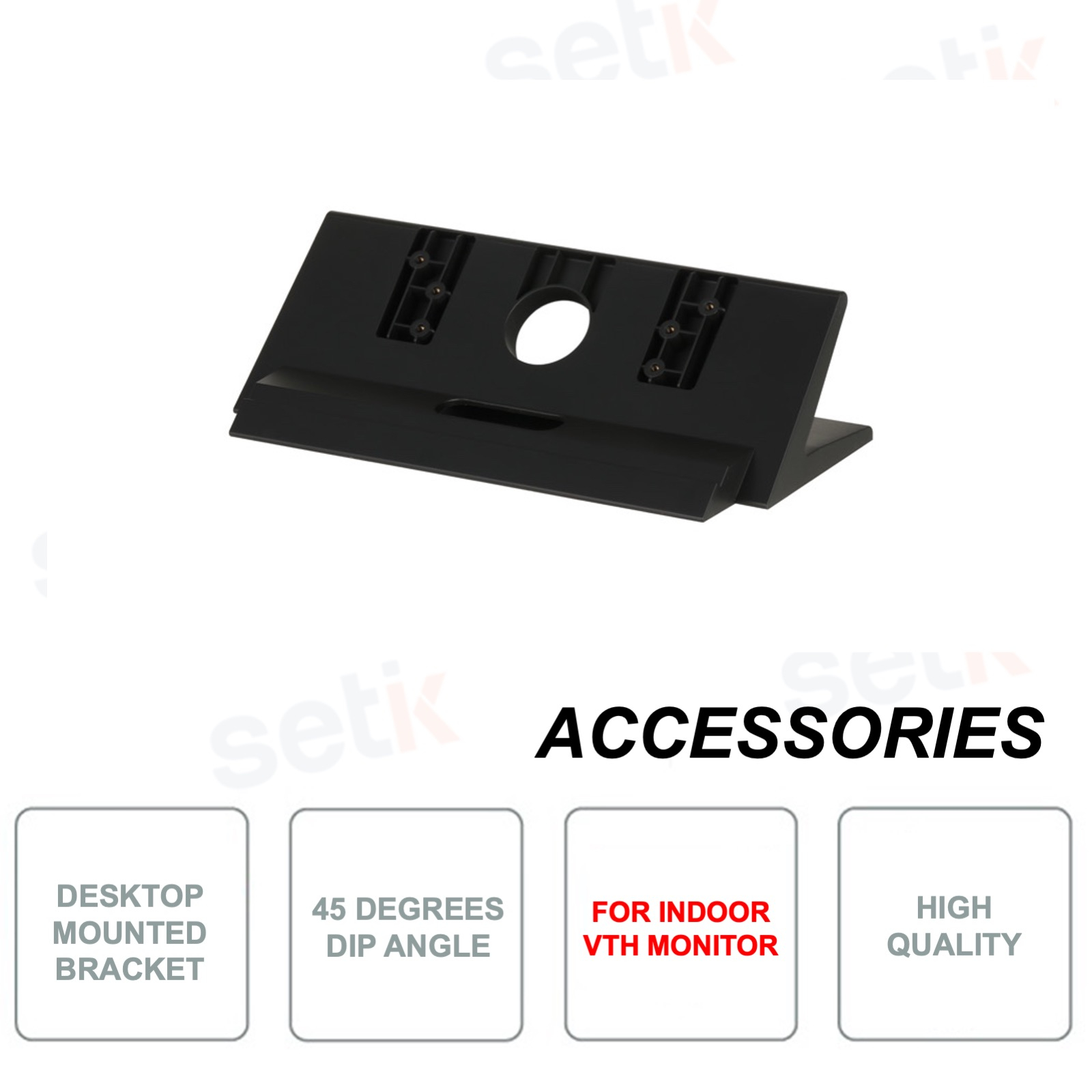 VTM123 - Soporte para monitor VTH - Mesa - Inclinación de 45 grados ...