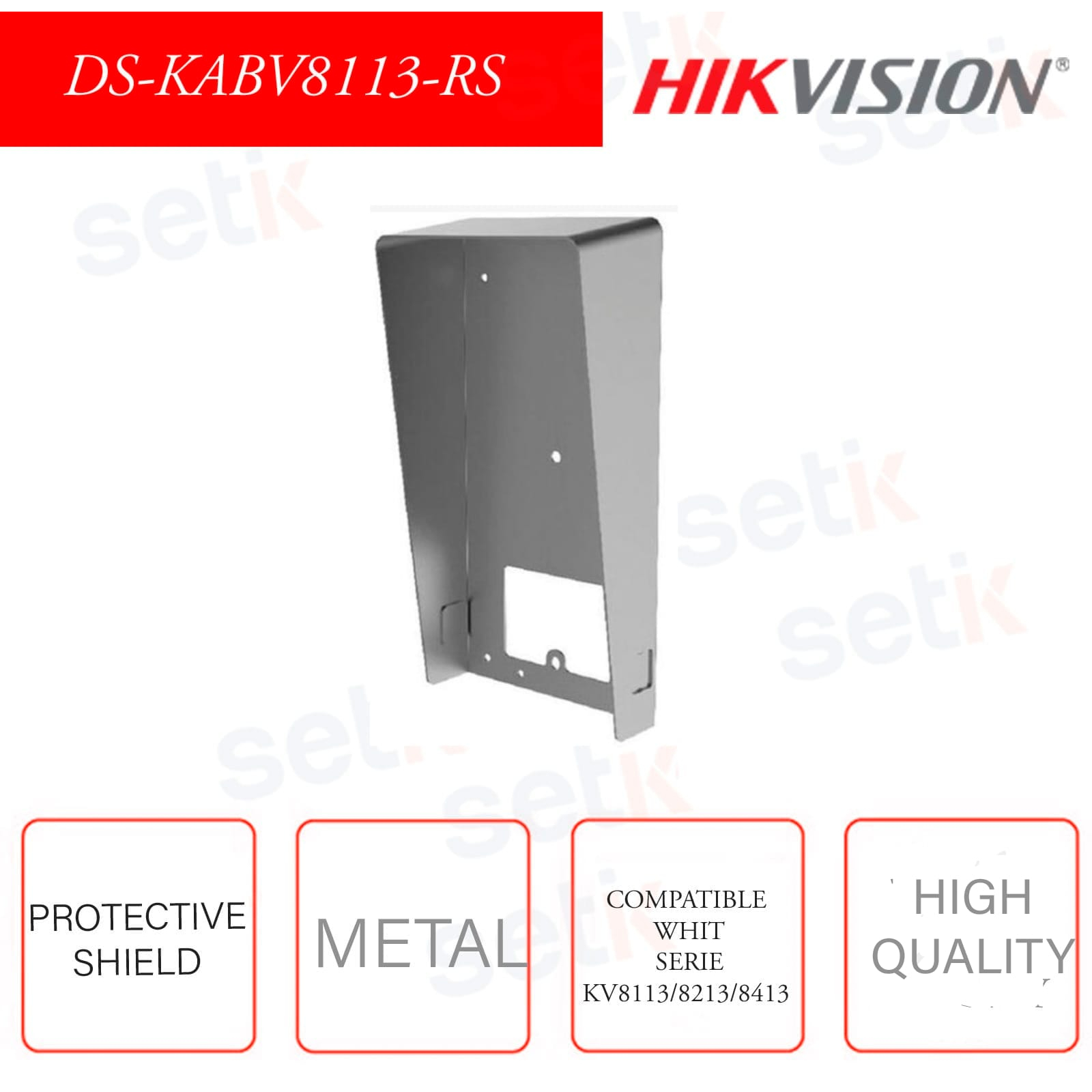 DS-KABV8113-RSSurface - Protective rain shield for HIKVISION outdoor ...