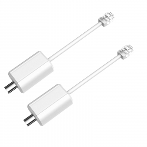 LR1002 - 2 Passive EoC Converters RJ45 BNC Power Supply - Setik.biz