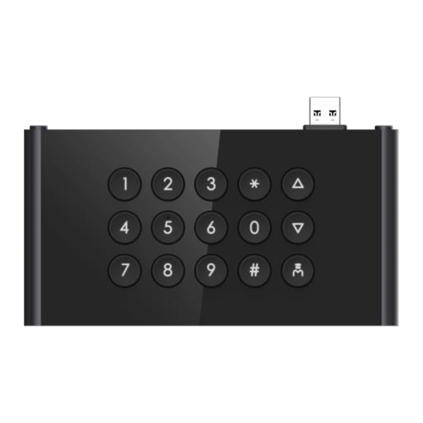 DS-KDM9403-KP - 15-button keypad - For KD9403 series - Backlit - Setik.biz