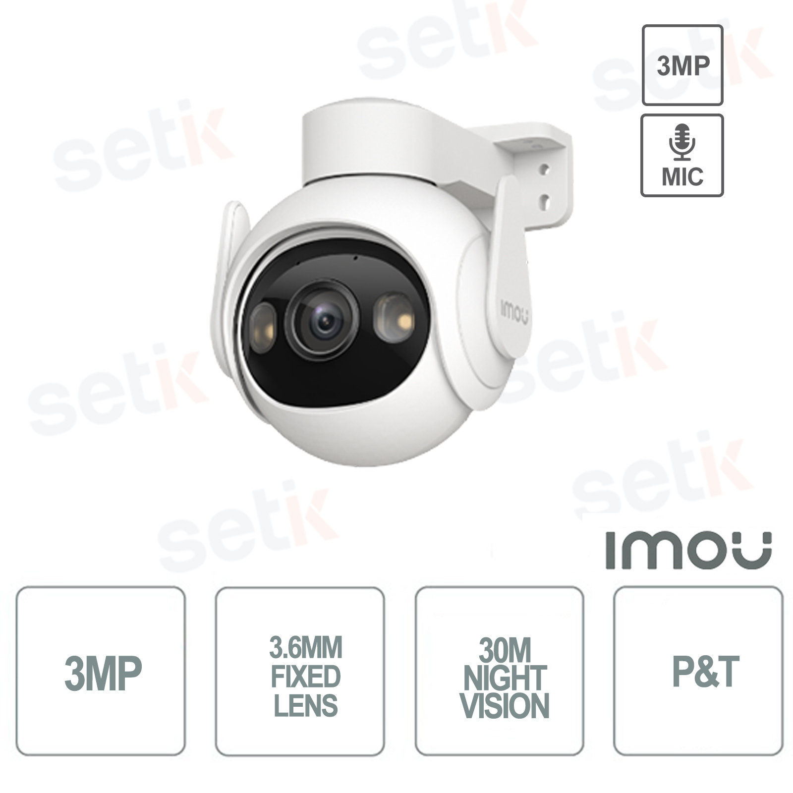 IPC-GS7EP-3M0WE-IMOU - Imou Cruiser 2 P&T WiFi camera 3MP 3.6mm - Setik.biz