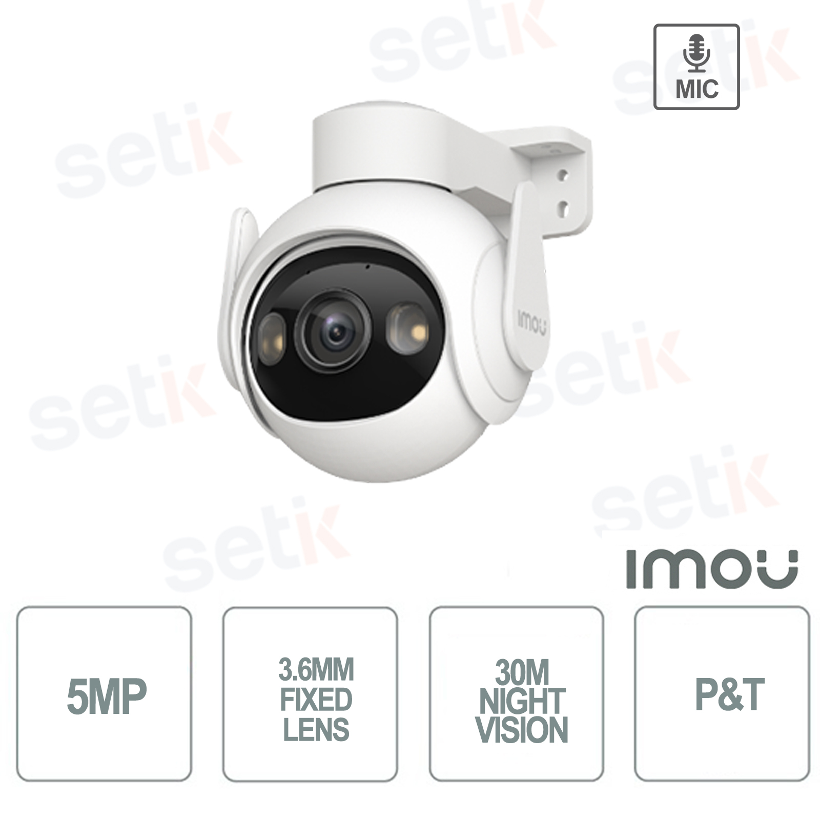 IPC-GS7EP-5M0WE-IMOU - Imou Cruiser 2 telecamera P&T WiFi 5MP 3.6mm ...