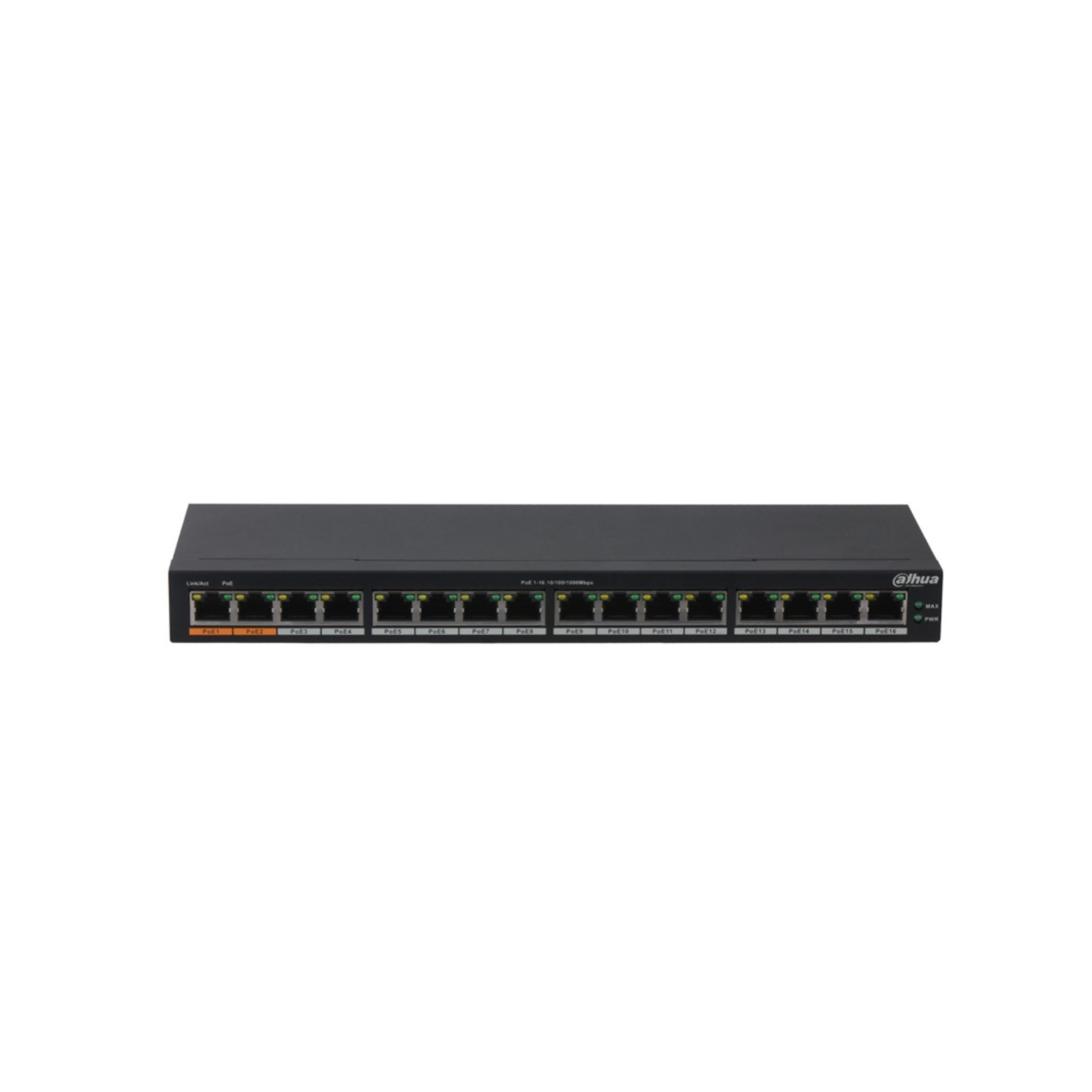 PFS3016-16GT-190 - Unmanageable Industrial Switch - 16 Gigabit RJ45 PoE ...