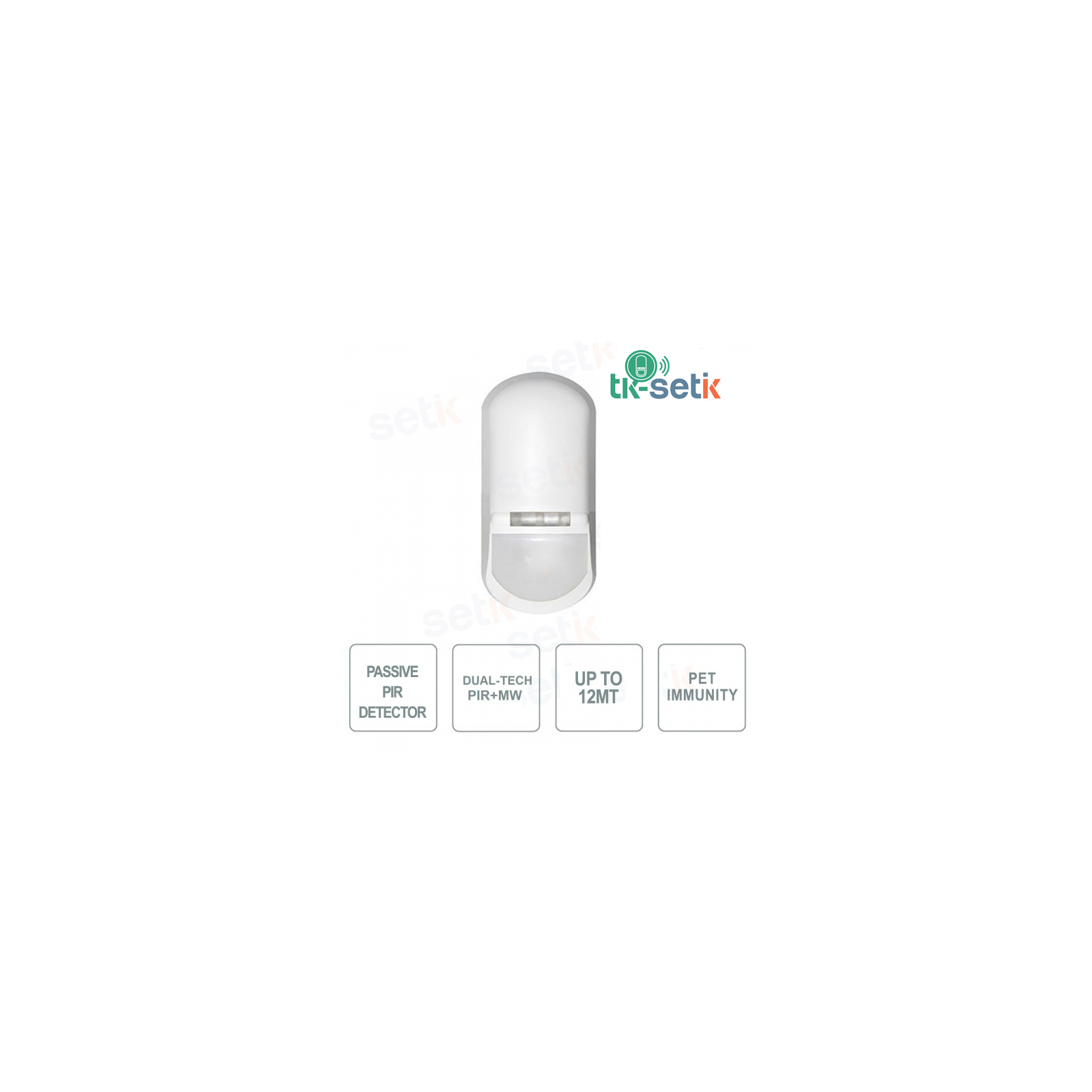 TK-504 - PIR+MW Passive Pet Immune Sensor - Setik.biz