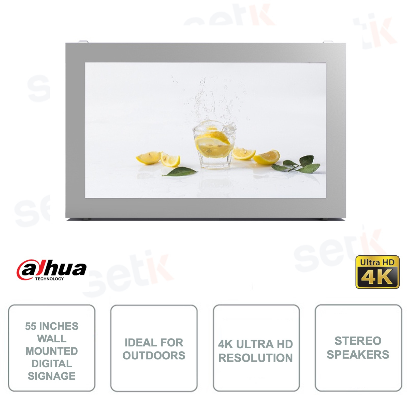 LDH55-EAO400K - 4K Resolution Billboard LED Digital Signage - 55 Inches ...
