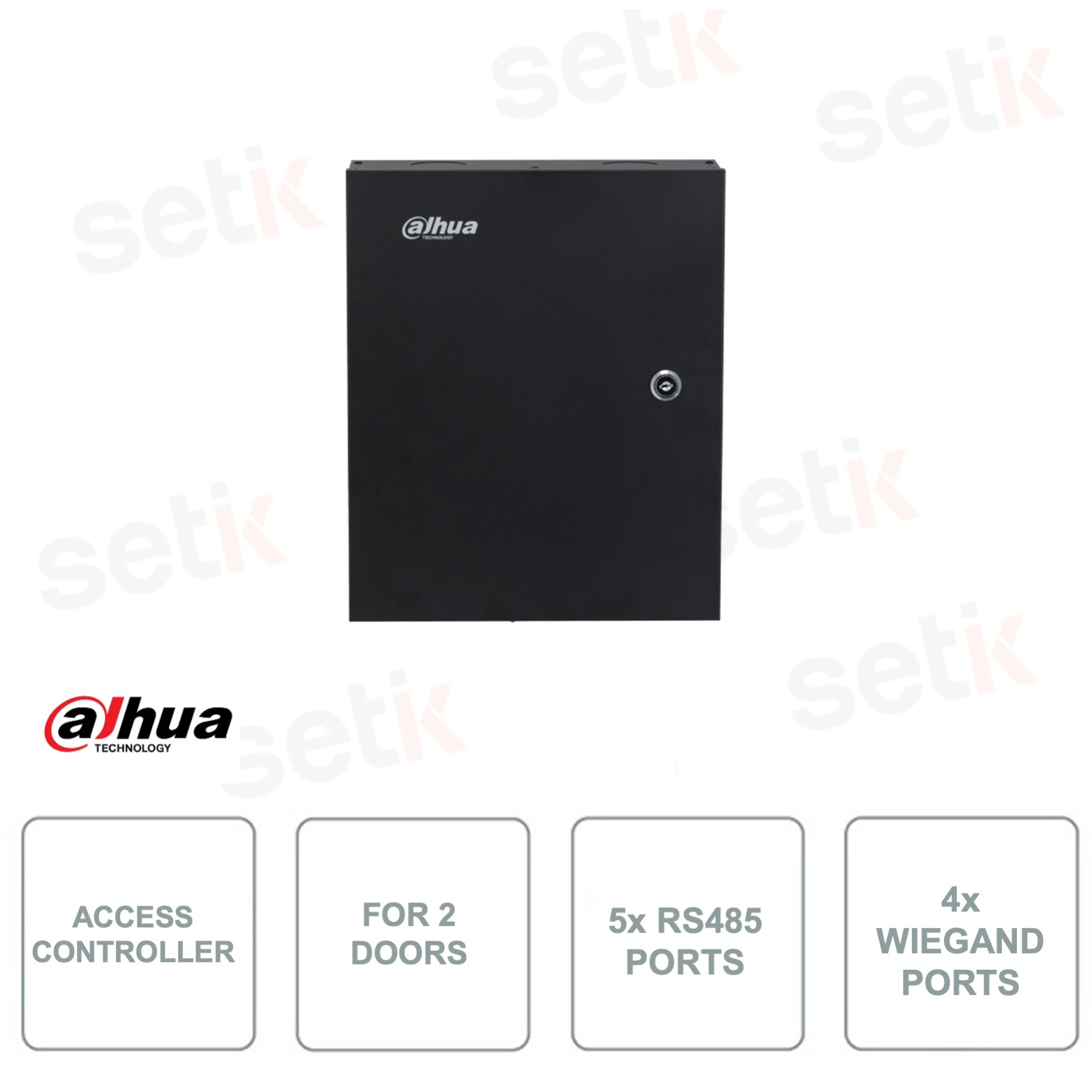 ASC2202C-D - Access controller with access card reader, fingerprints ...