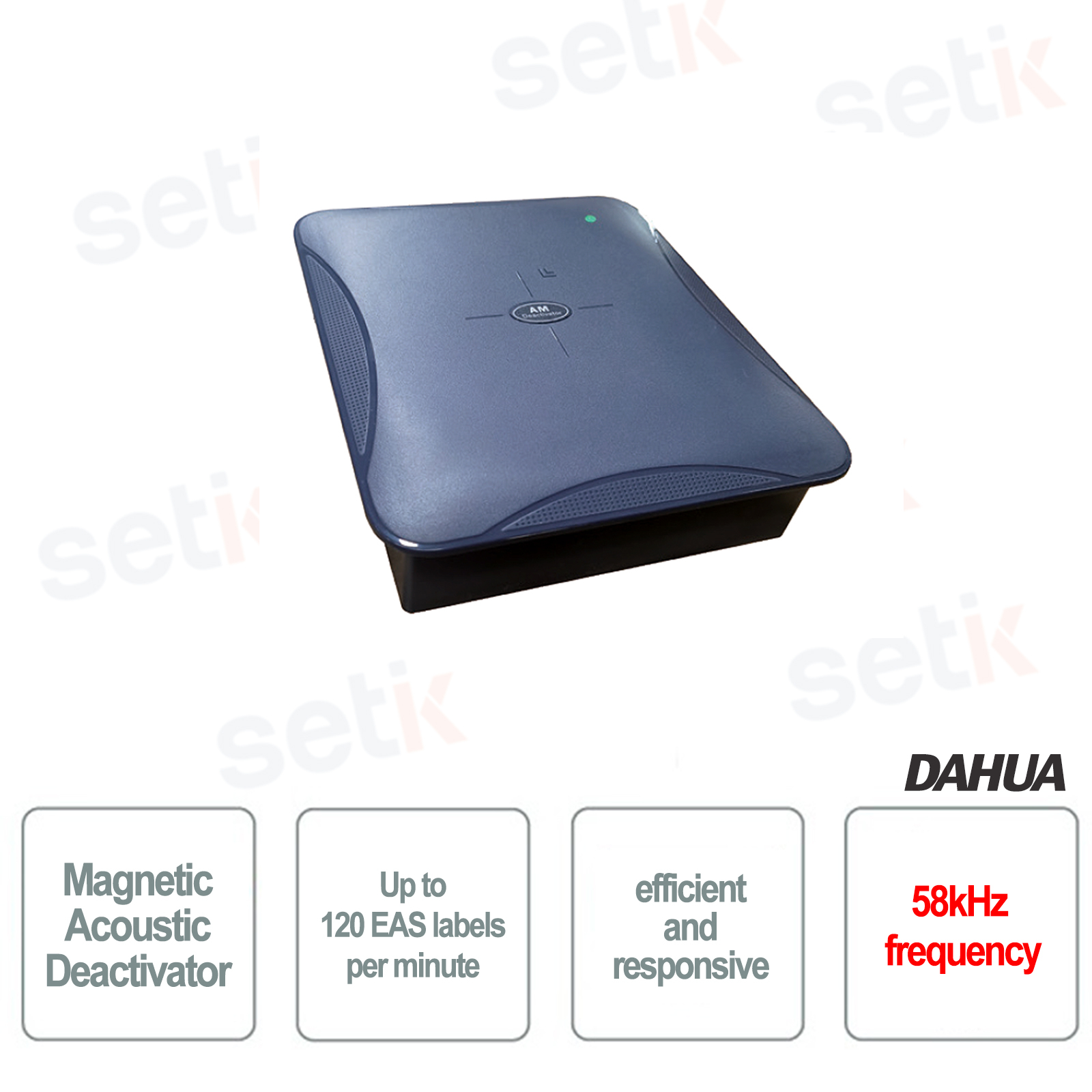 ISC-EDA-100 - AM deactivator for decoding Dahua EAS tags - Setik.biz