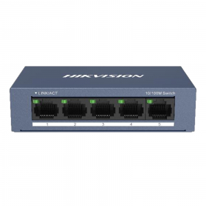 DS-3E0105-O - 5-Port RJ45 100M network switch - Metal - Plug and Play ...
