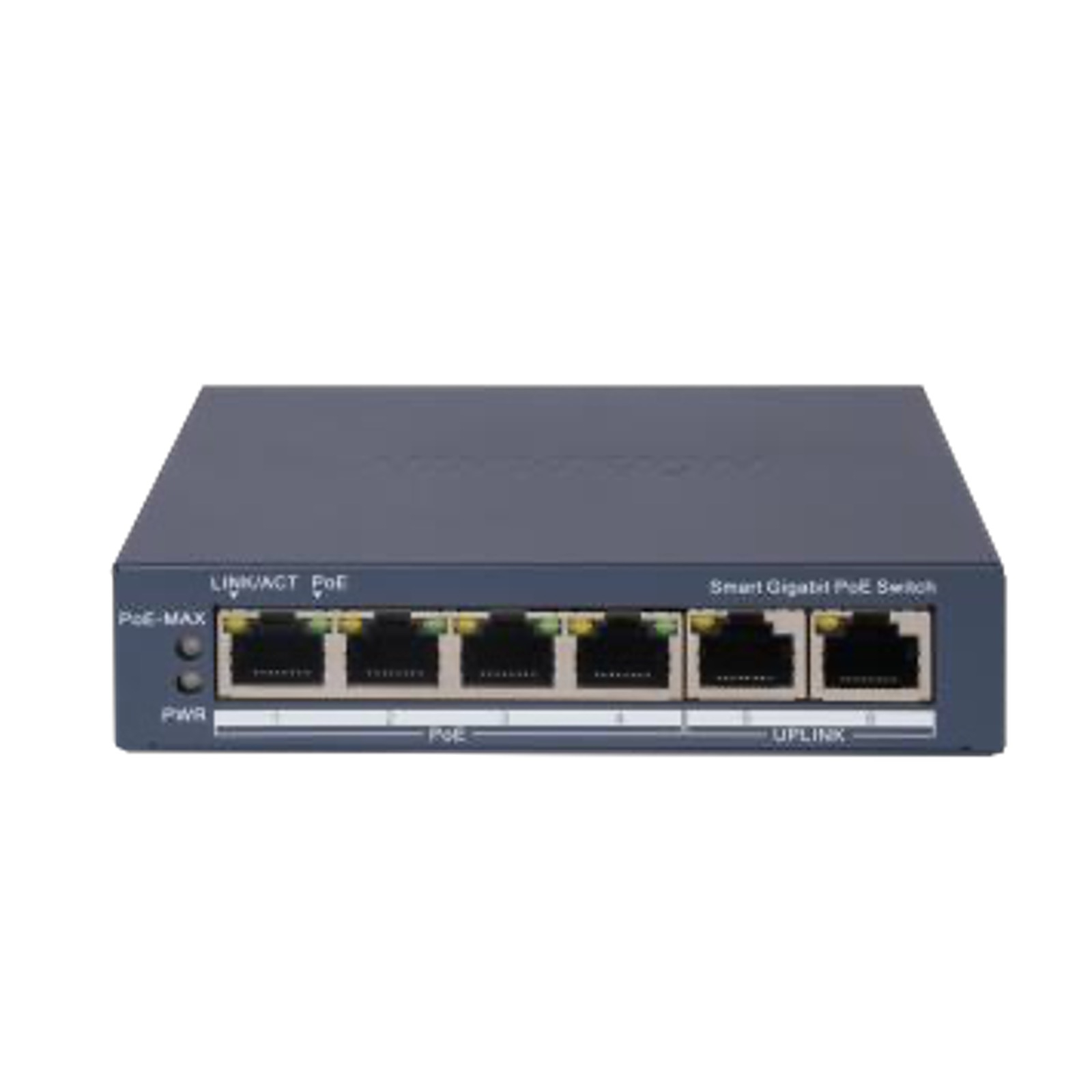 DS-3E1506P-EI - Managed network switch - 4 Gigabit RJ45 PoE ports - 2 ...