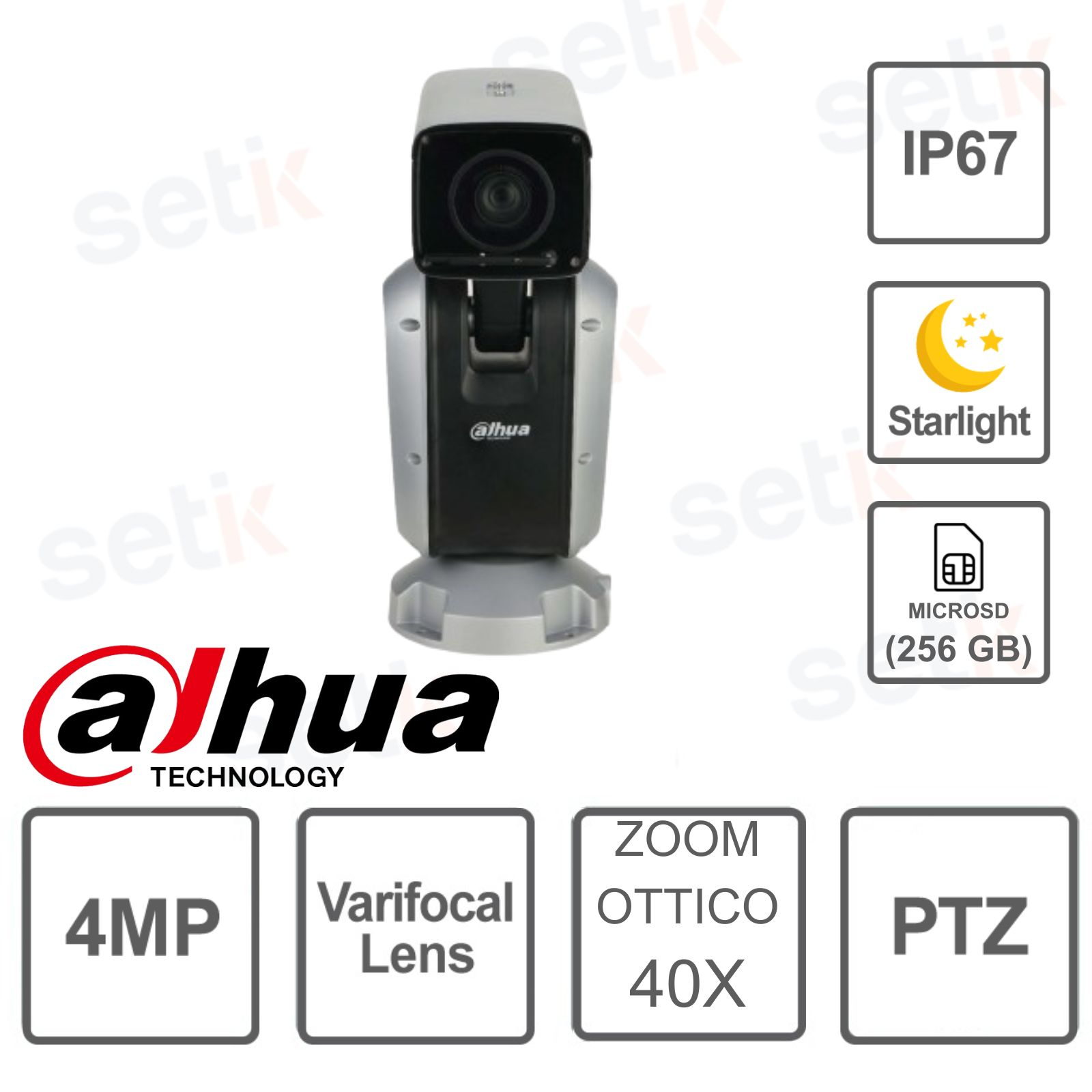 PTZ83440-HNF-PA - Dahua - ptz ip camera - 4mp - 40x optical zoom ...
