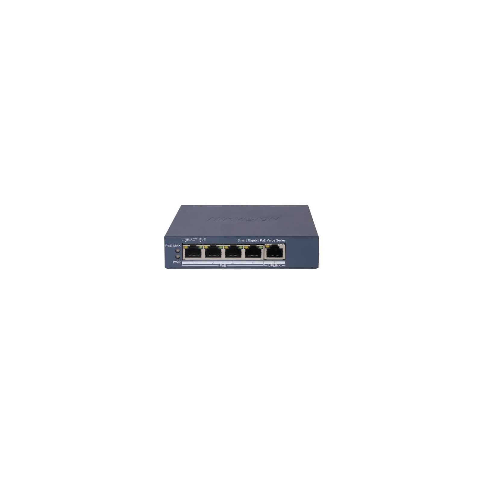 DS-3E1505P-EI/M - 4 Port Network Switch - 4 Gigabit PoE Ports - 1 ...