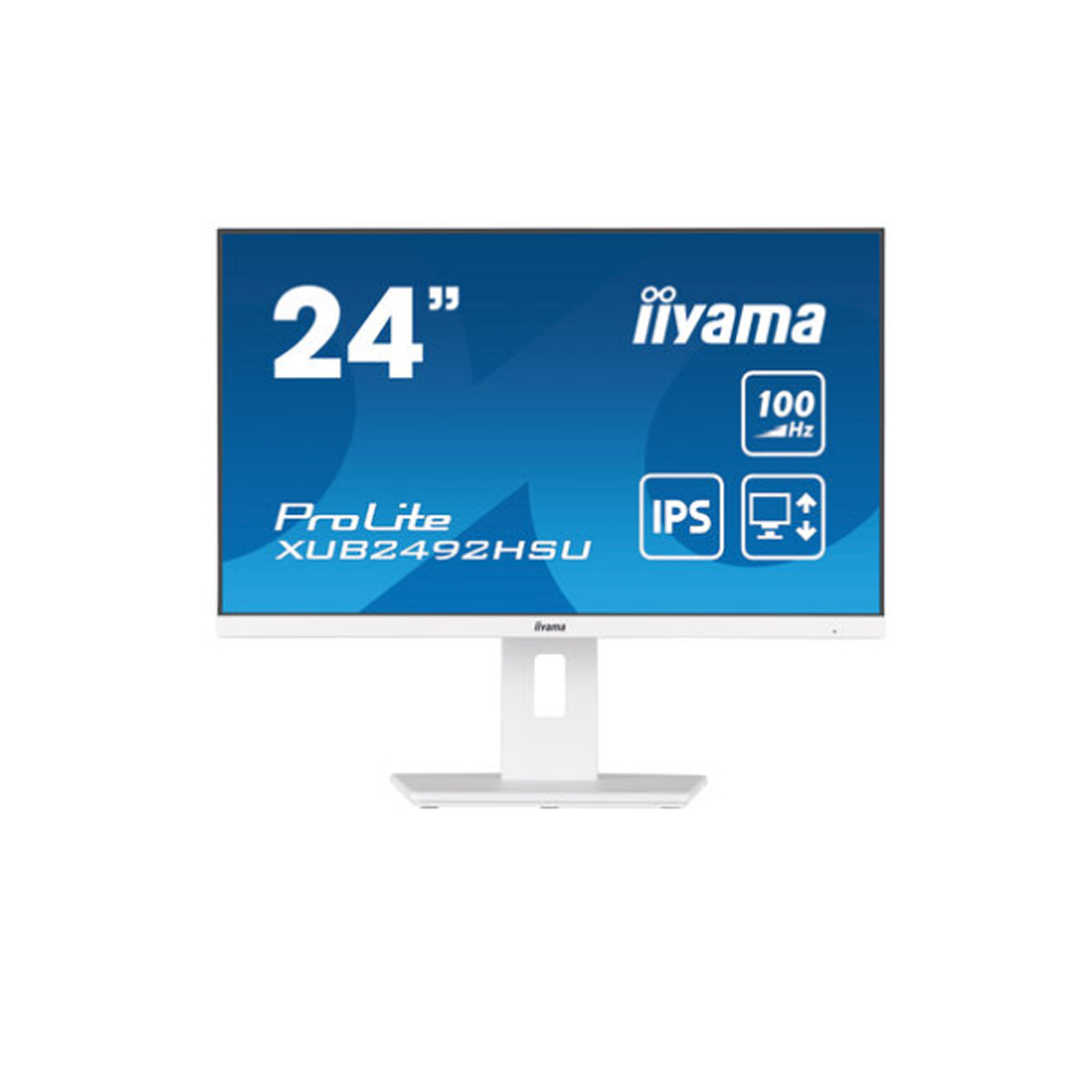 XUB2492HSU-W6 - IIYAMA 24 Inch Monitor IPS Panel White Matte Finish ...