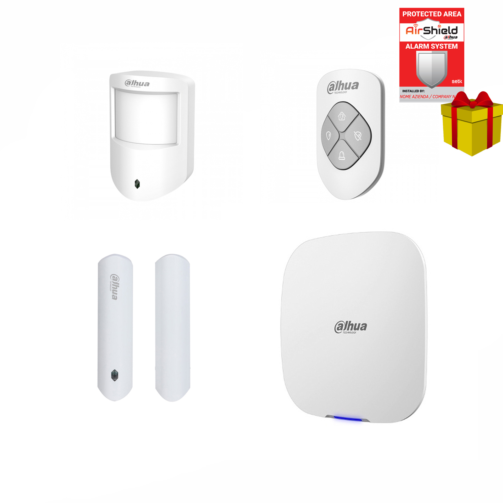 Art Arc3000h 03 Fw2 868 Complete Dahua Alarm Kit Frequency 868mhz