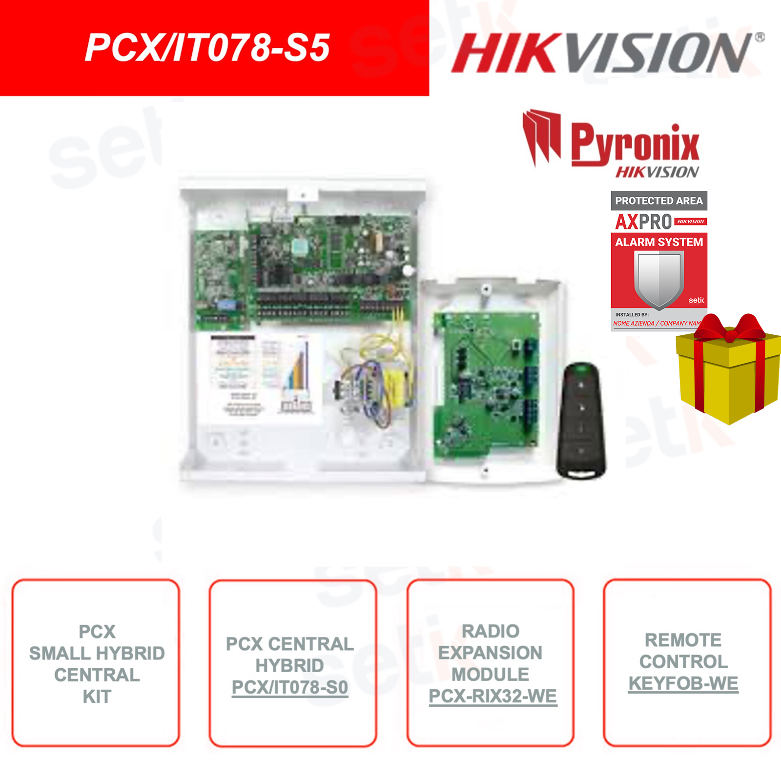 PCX/IT078-S5 - PCX Hybrid Control Unit KIT - Small - Setik.biz