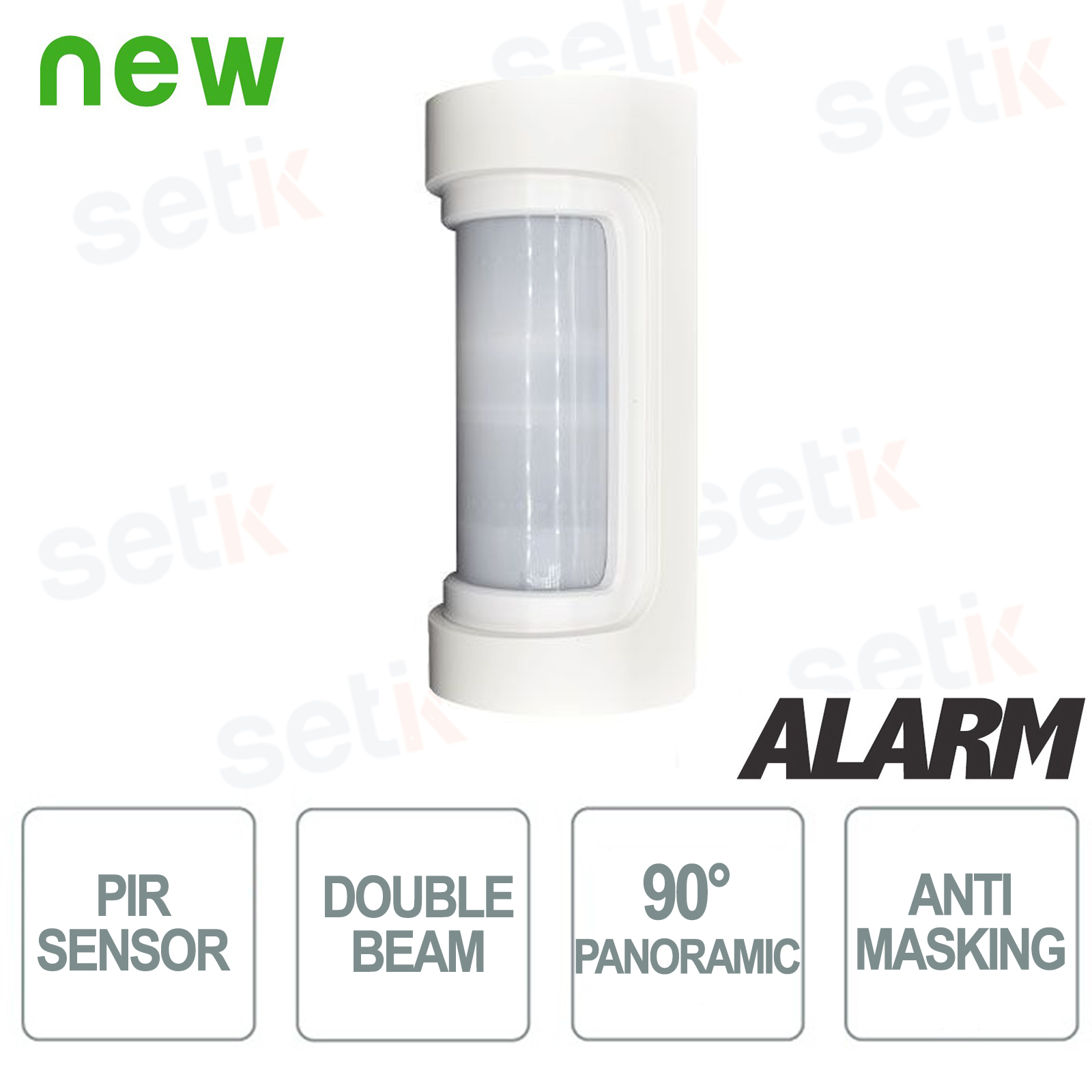 VXS-AMW - Outdoor anti-masking Passive Infrared PIR detector - IP55 ...