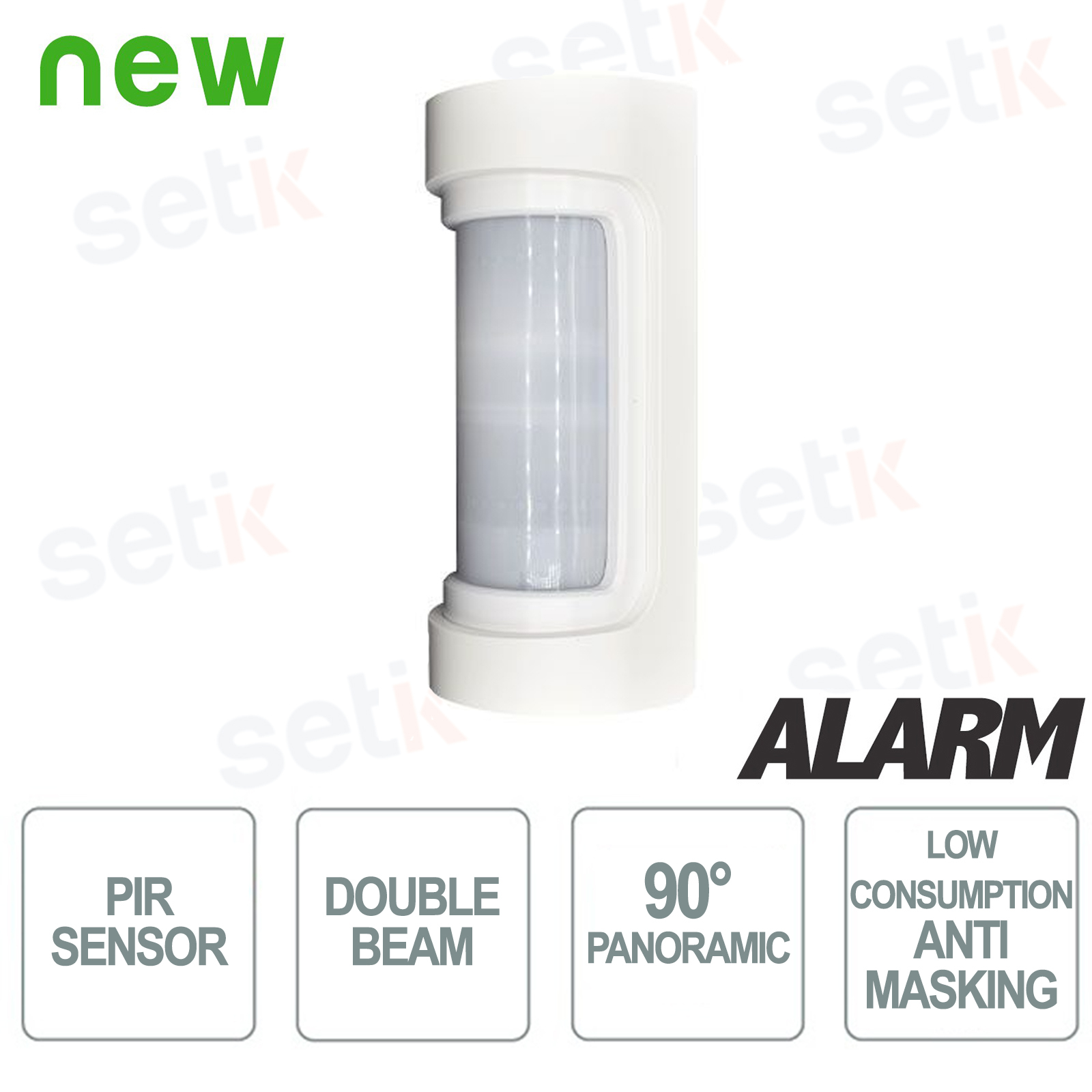 VXS-RAMW - Outdoor Passive Infrared PIR detector with low absorption ...