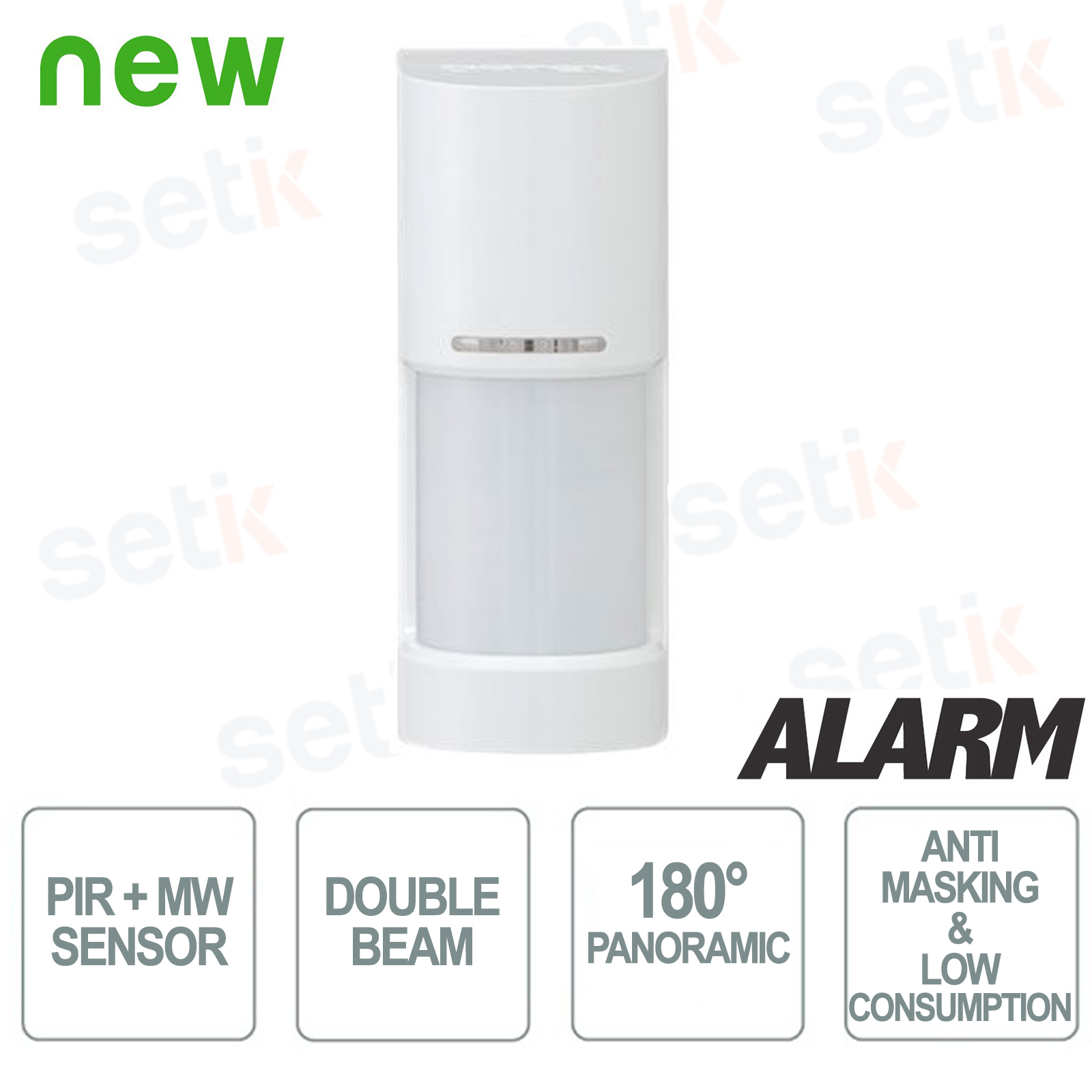 WXS-RDAM - Outdoor Passive Infrared PIR Detector Dual Beam Anti-Masking ...