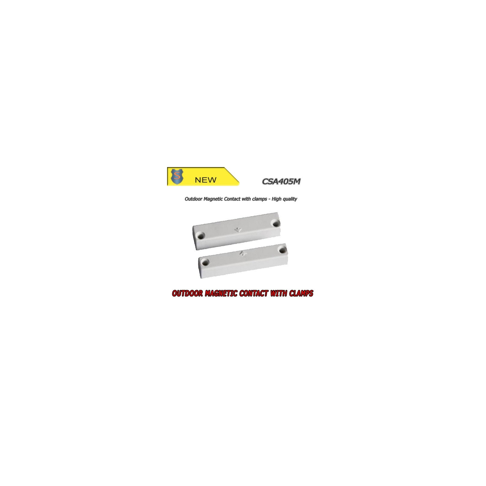 CSA 405-M - External magnetic contact with terminals - Setik.biz