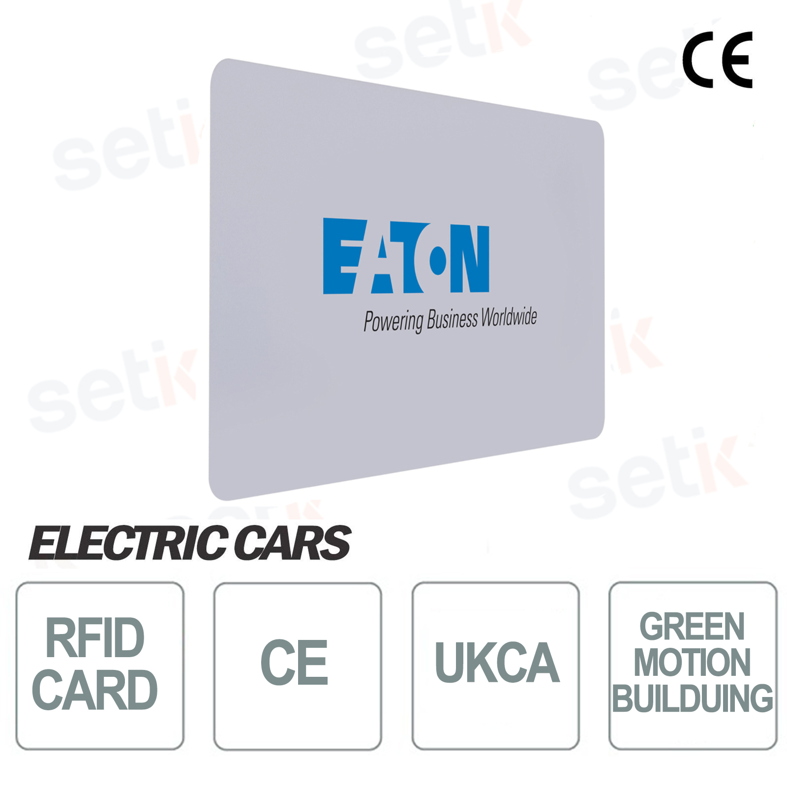 XCI000411 - EV Charging Card RFID - Eaton - Setik.biz