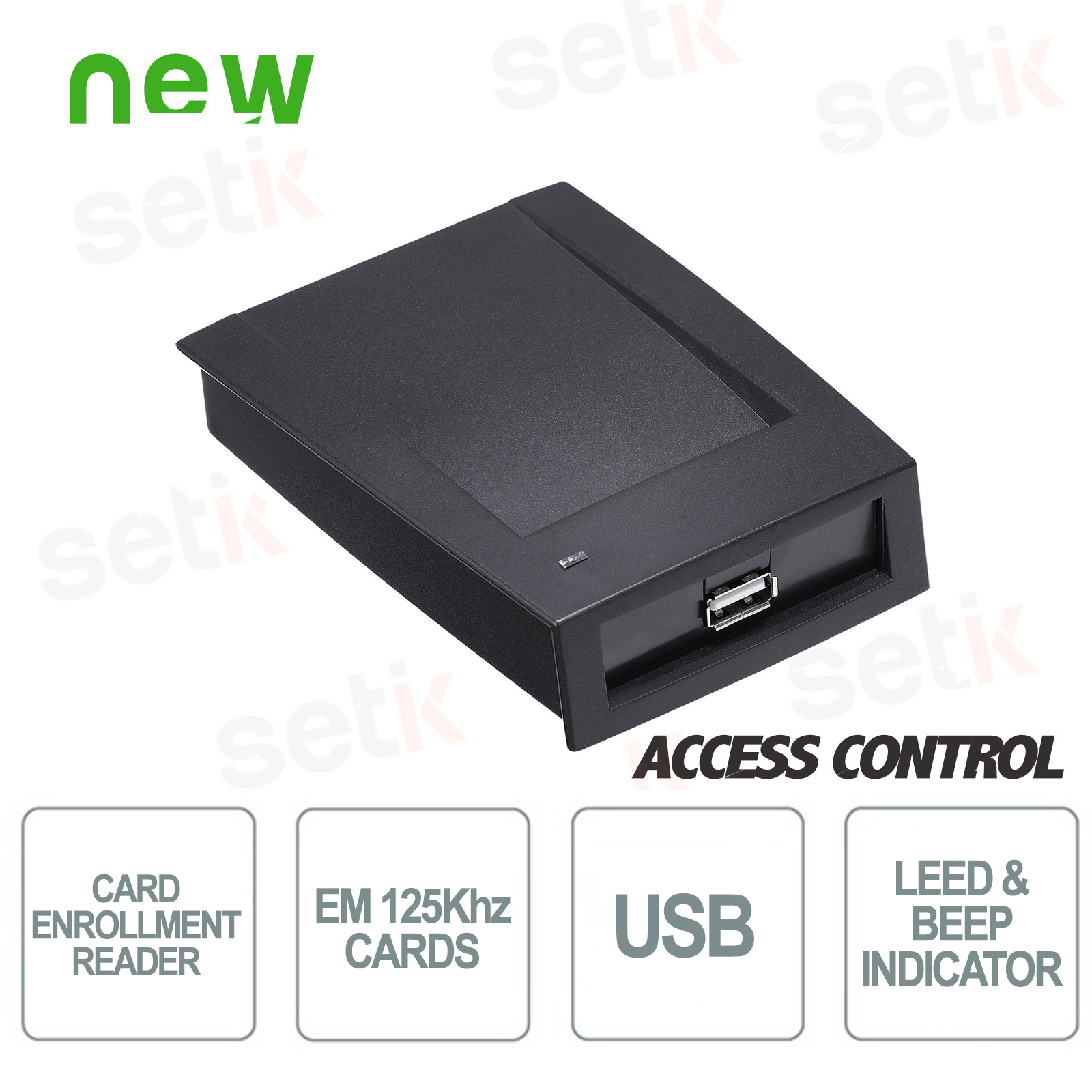 ASM100-D-V1 - Lecteur d'enregistrement de carte d'identité EM 125Khz ...