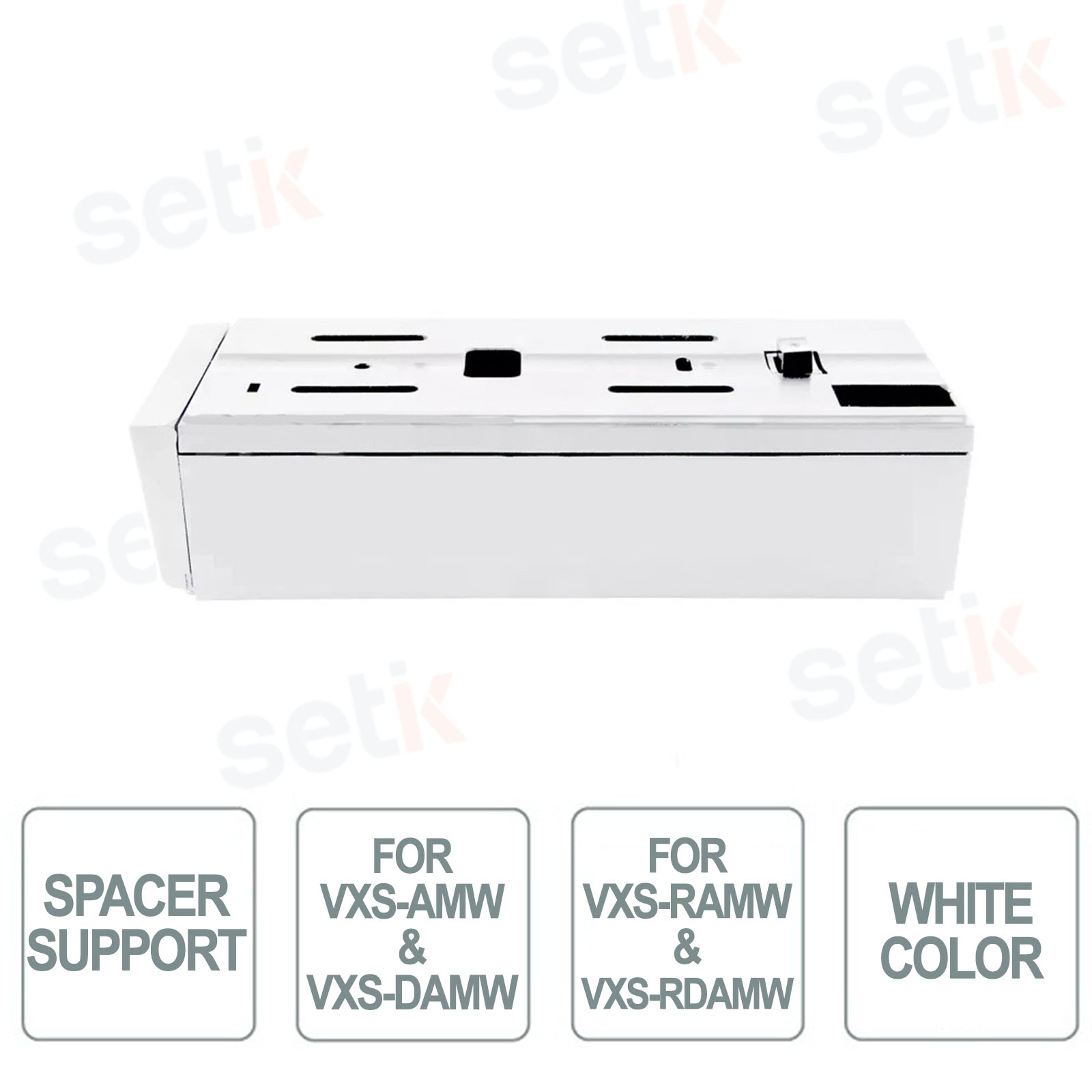 VXS BACK BOX ASSY (W) - Supporto distanziatore per VXS-AMW, VXS-DAMW ...
