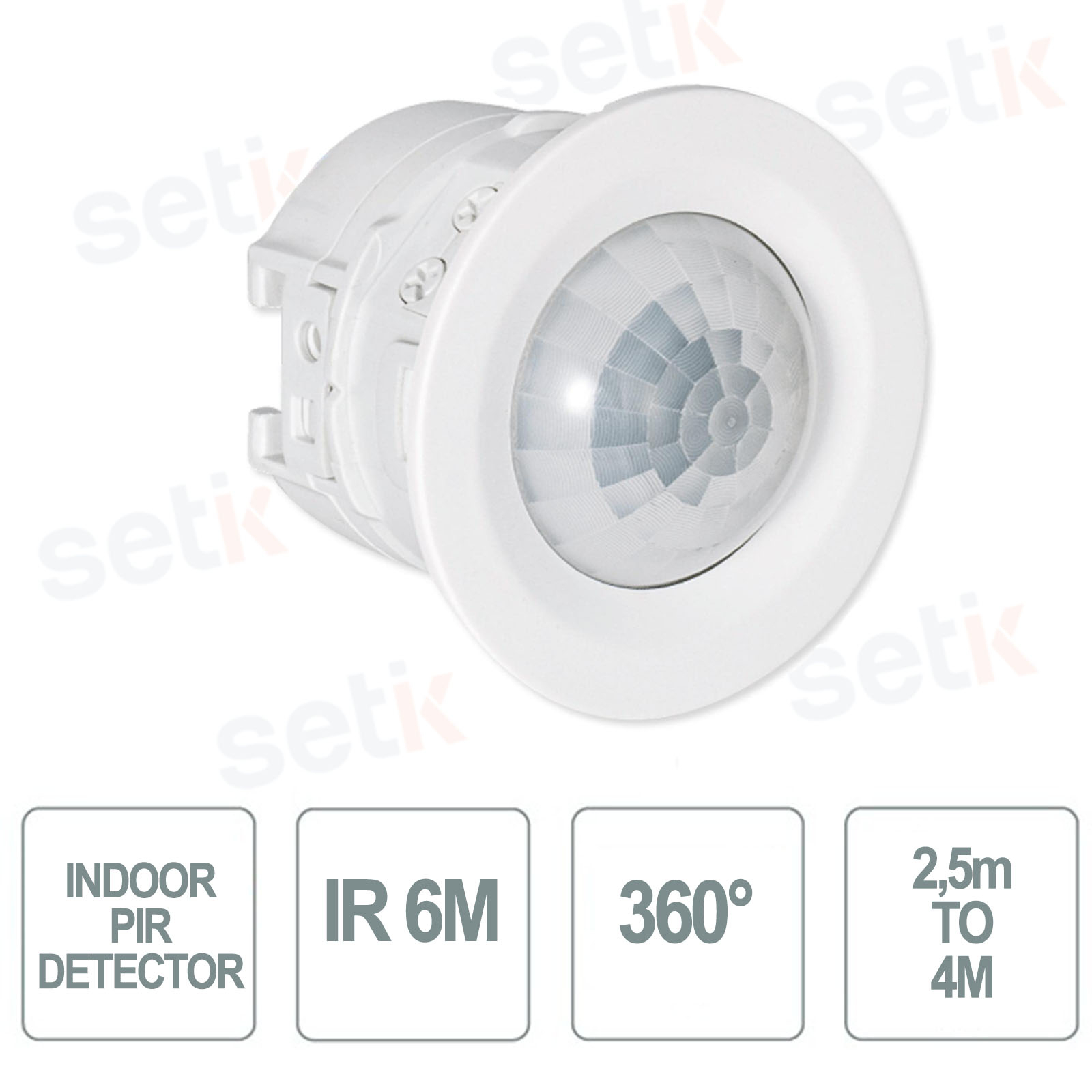 AP-360B - Indoor PIR Detector - Optex - Setik.biz