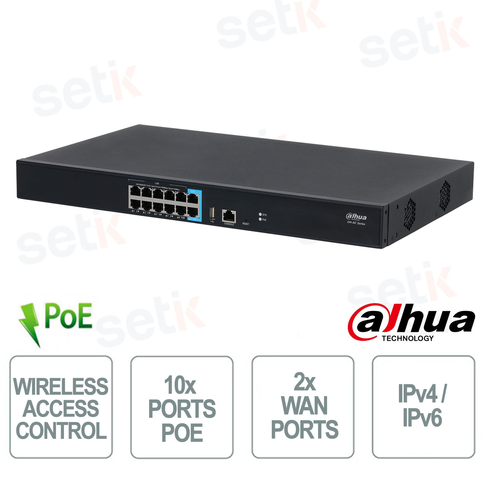 AC10 - Dahua AC10: Smart and Sustainable PoE+ Controller – Discover Now ...