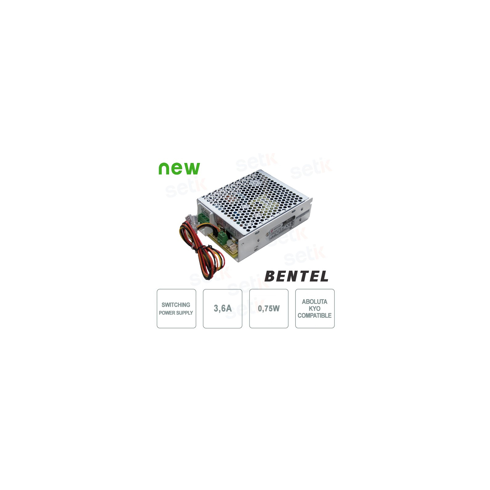 BAW50T12 - 3.6A Switching power supply, compatible with ABSOLUTA and ...